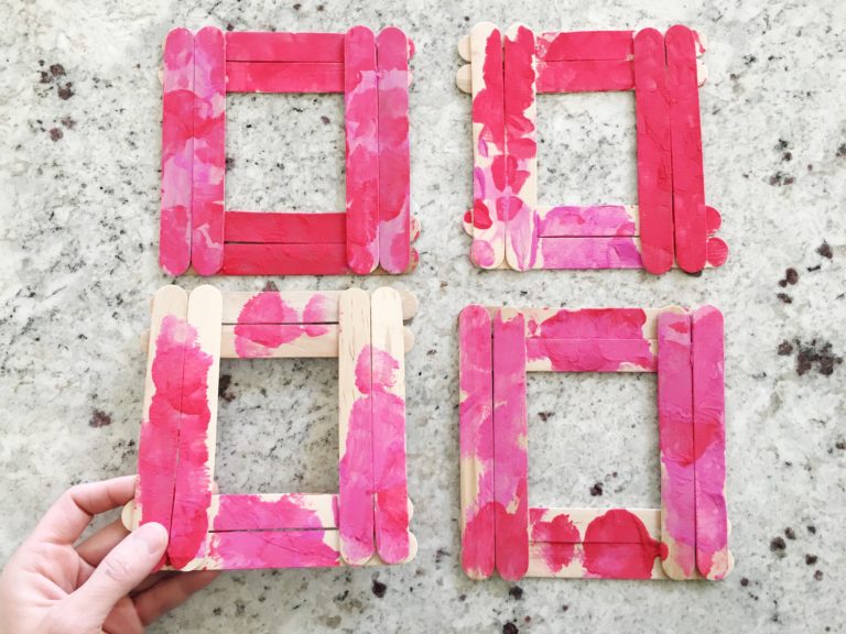 make your own frame: an easy valentines craft for kids! - Miss Freddy