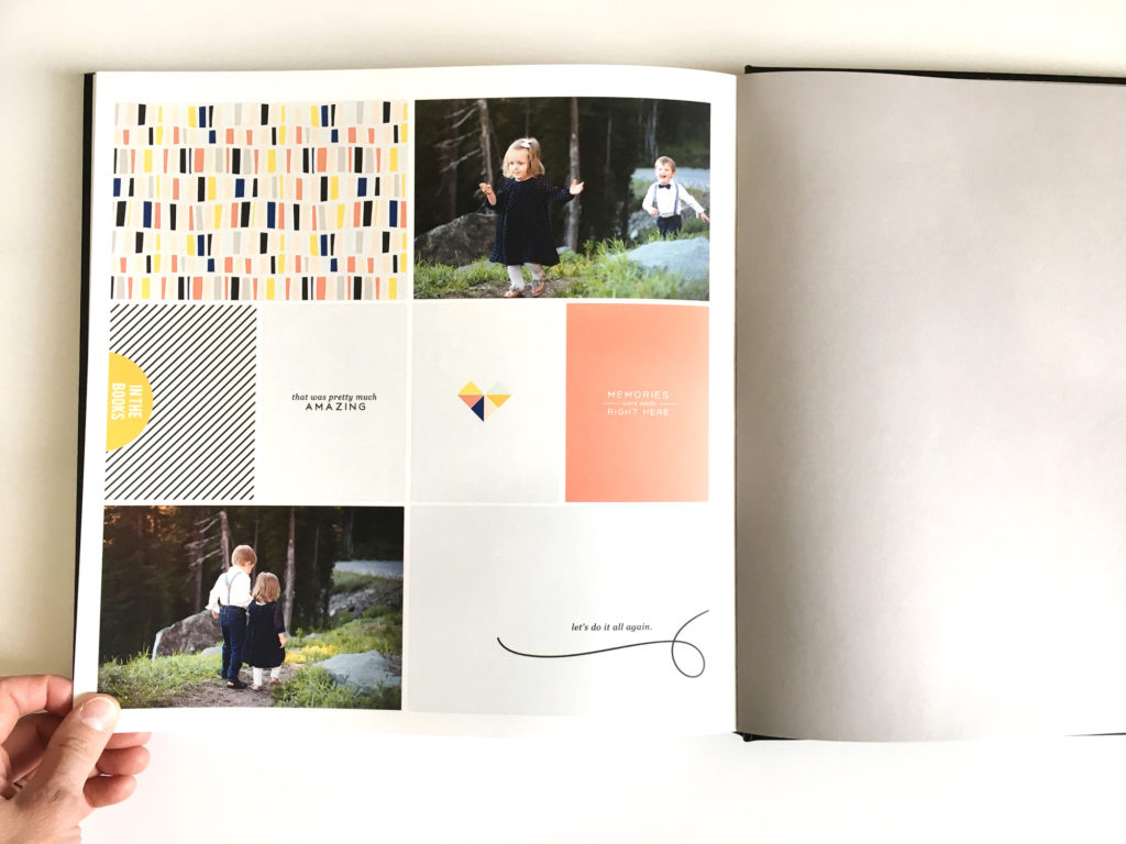 our family yearbook- made with the project life app! - Miss Freddy