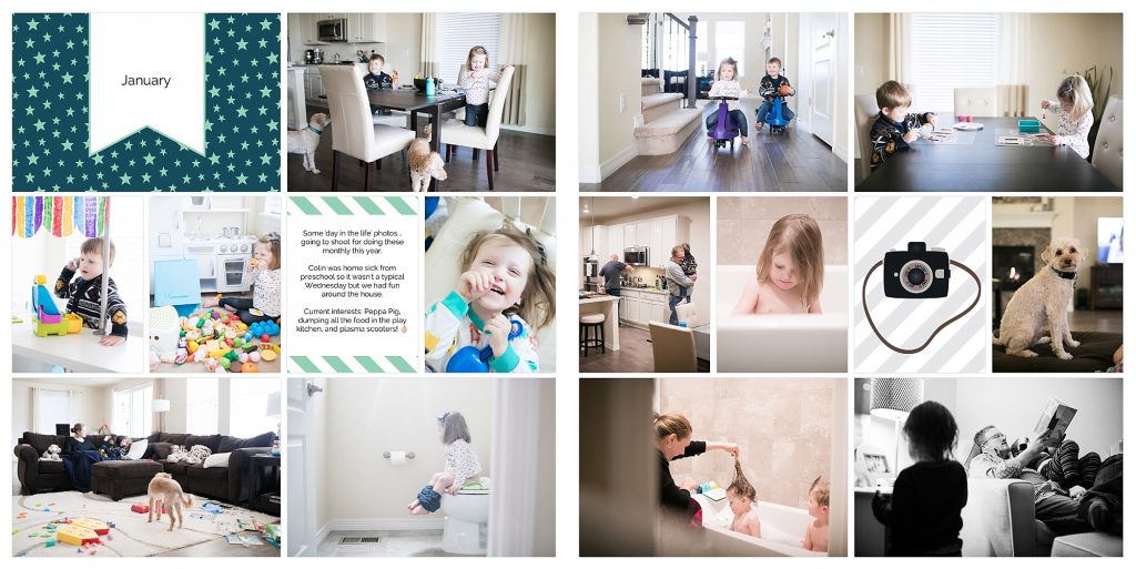 this year's approach to project life pages - Miss Freddy