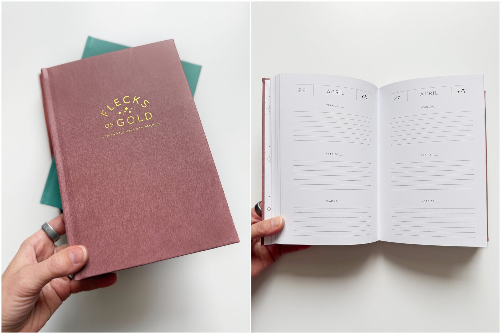 why the flecks of gold journal is my focus for the new year - Miss Freddy